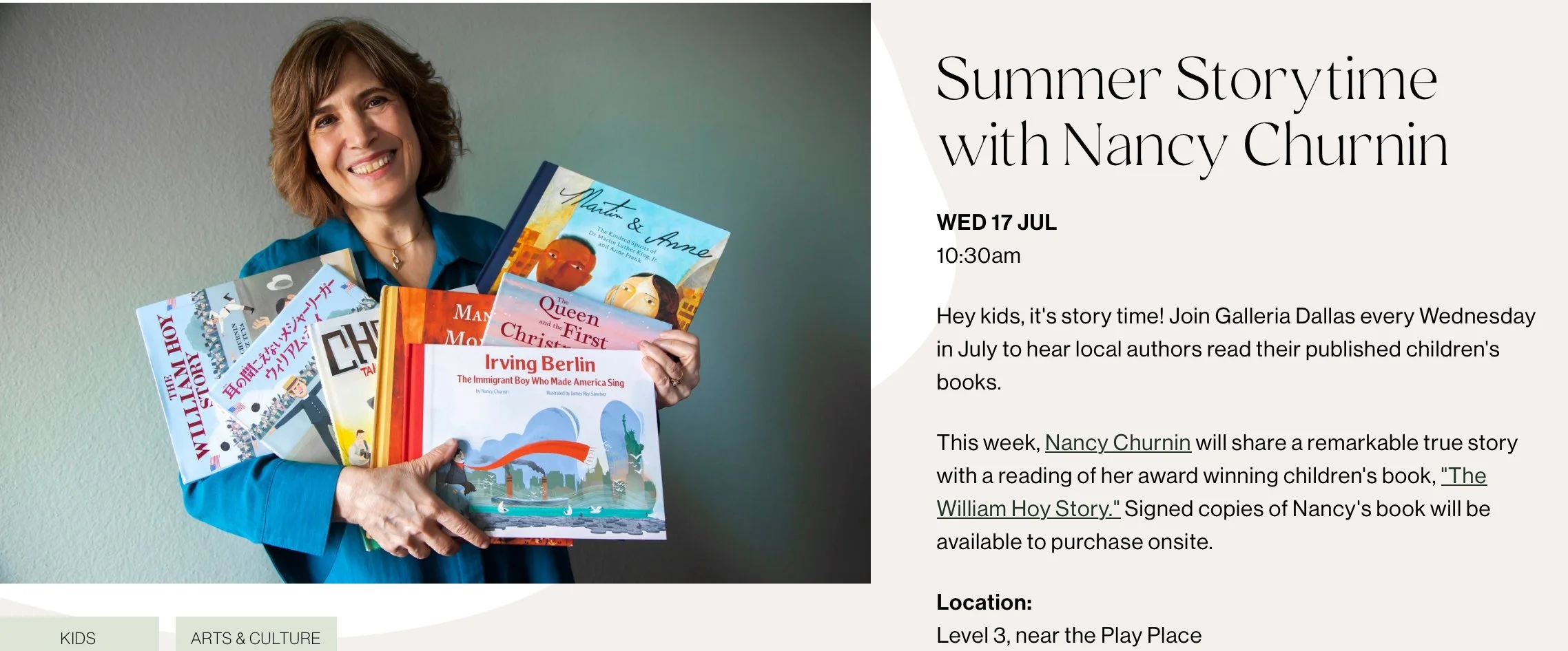 The William Hoy Story — Nancy Churnin