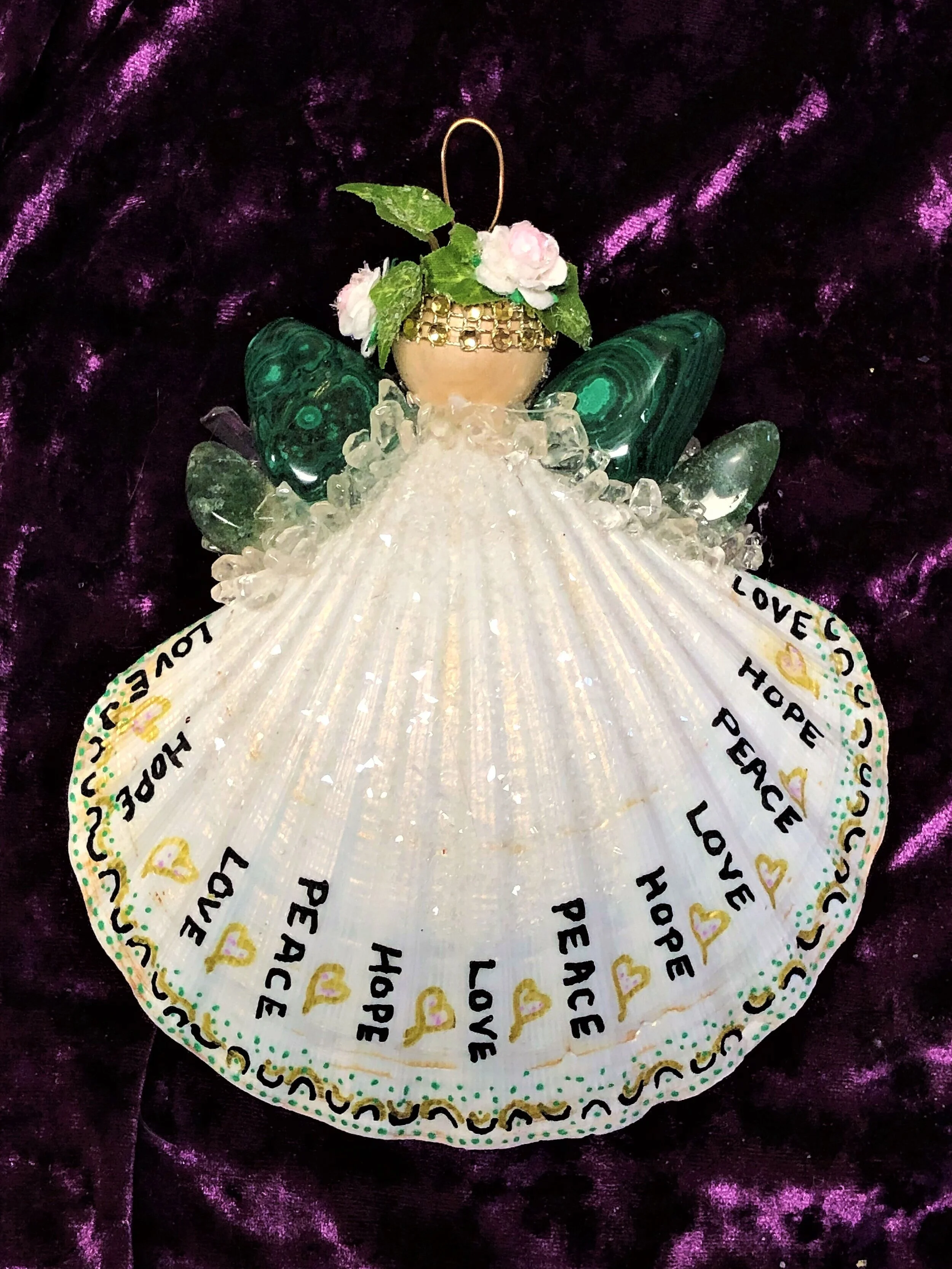 Earth Wish Angels "Wish Upon a Shell" Holiday Shoppers