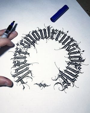 Commercial Lettering — Mindful Release