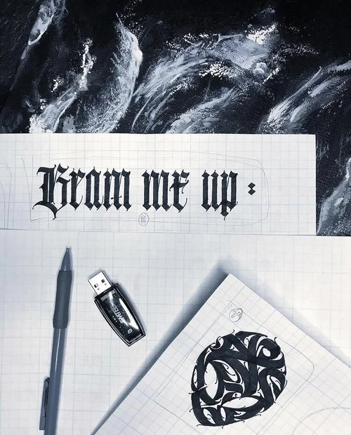 Commercial Lettering — Mindful Release
