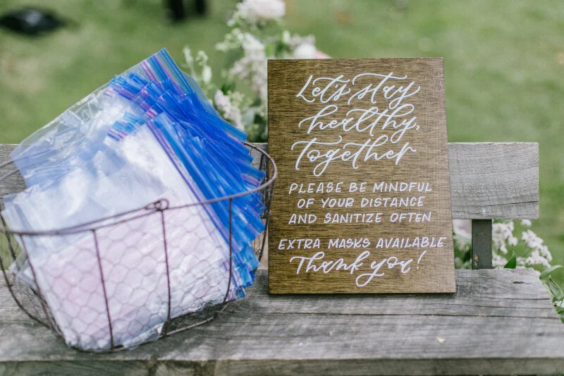 How to throw a low-waste wedding! Choosing your decor, signage, rentals ...