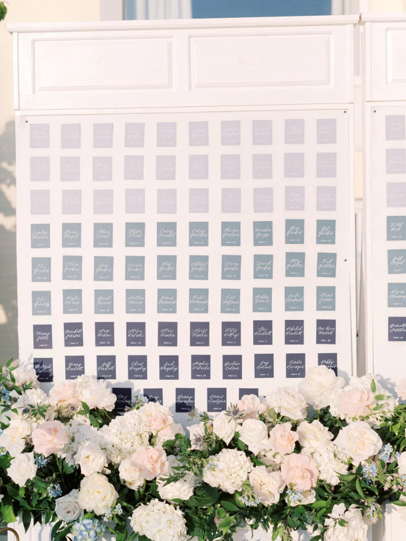 Seating Chart Ideas for Weddings (from a New Jersey Wedding ...