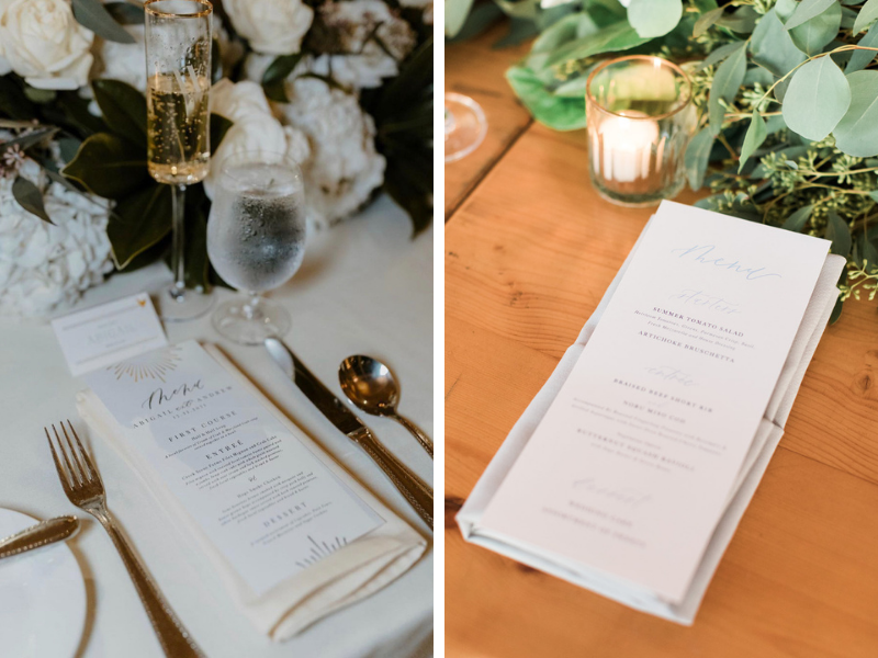 Designing your Day-Of Wedding Stationery — Hoboken New Jersey Wedding ...