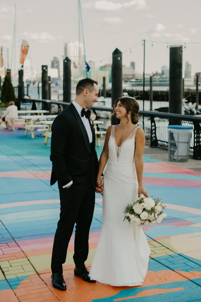 A Stunning Hoboken Micro Wedding at Hudson Table — Hoboken New Jersey ...