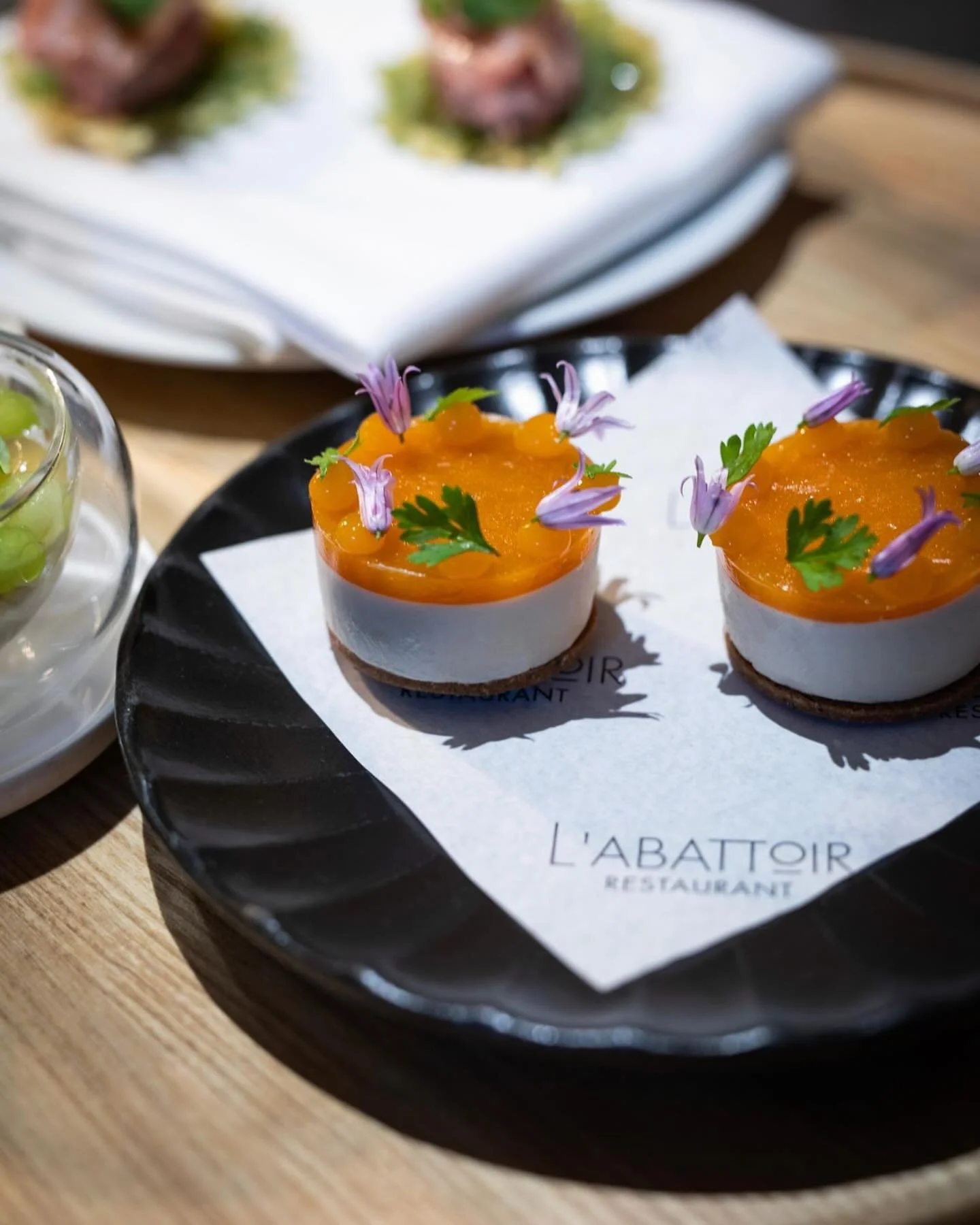 Chef's Menu — L'Abattoir Restaurant