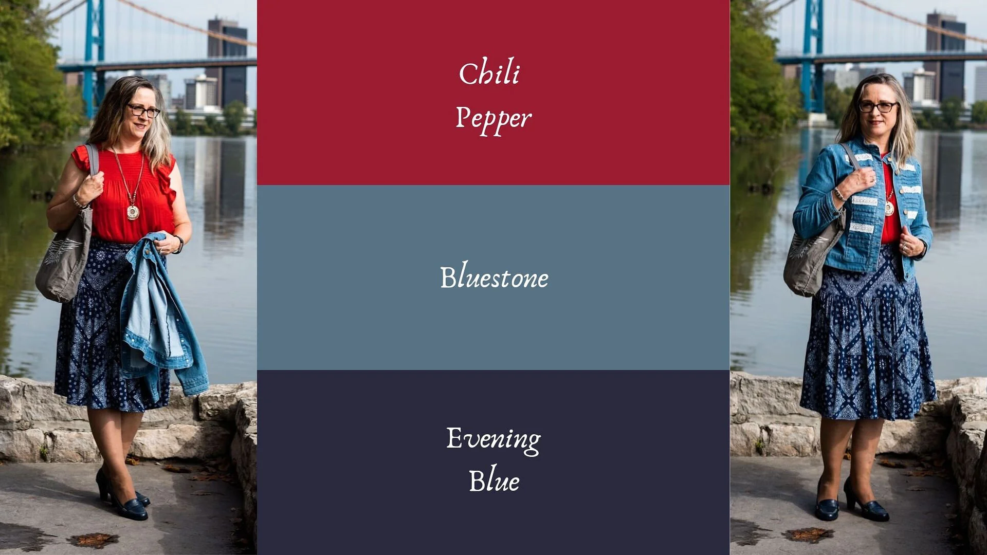 Pantone Autumn/Winter - 2019 - Chili Pepper and Bluestone — Stylin ...