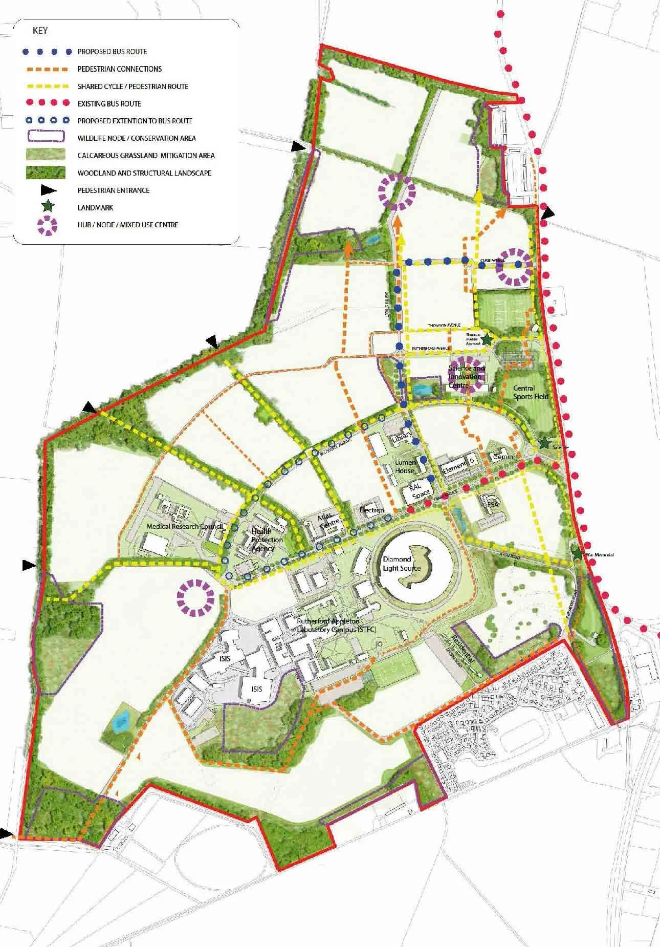 Harwell Science and Innovation Campus — Scarp Landscape Architecture