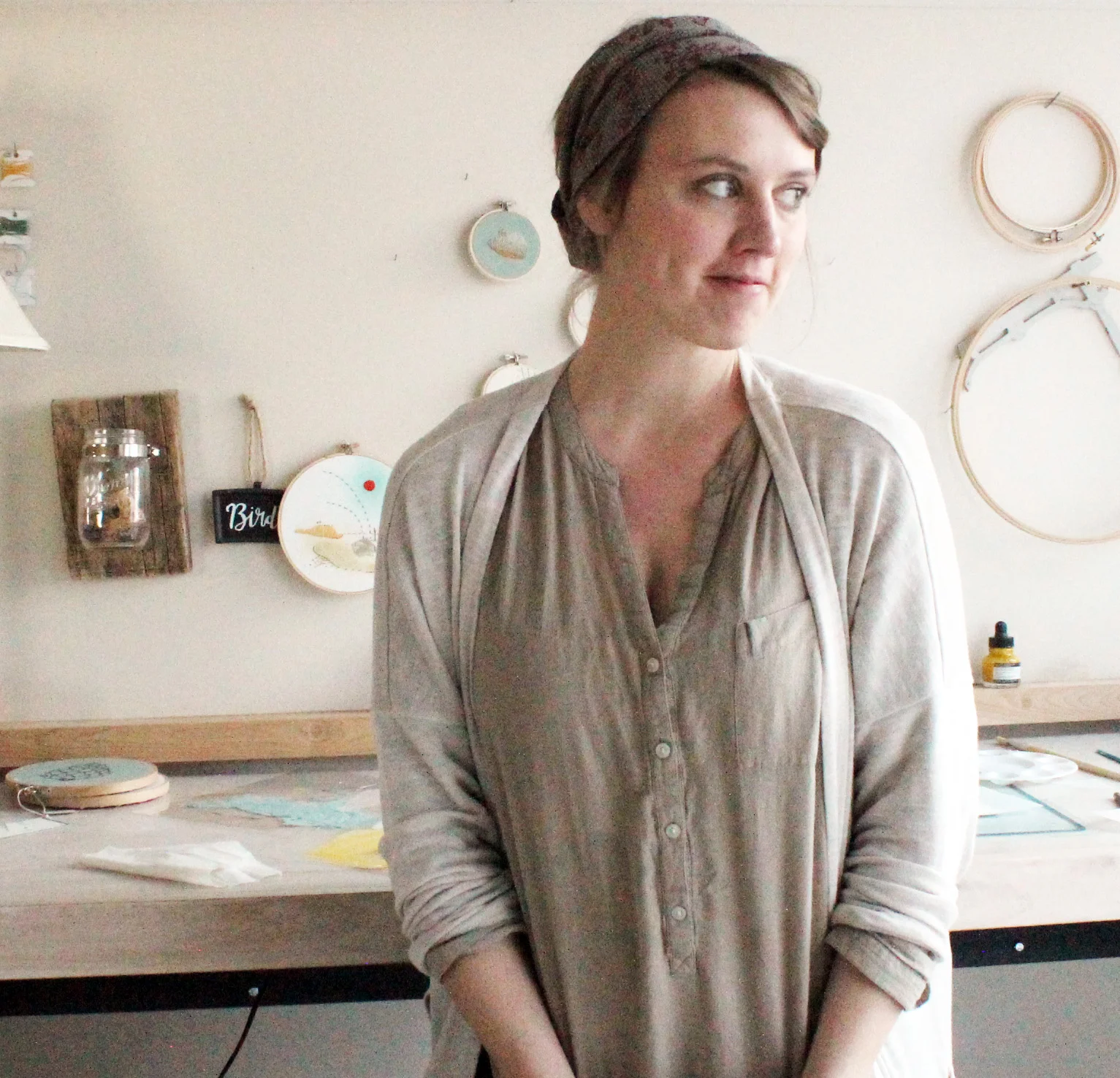 Craft With Conscience: Anna Hultin of Olander CO. Embroidery — Sarah K ...