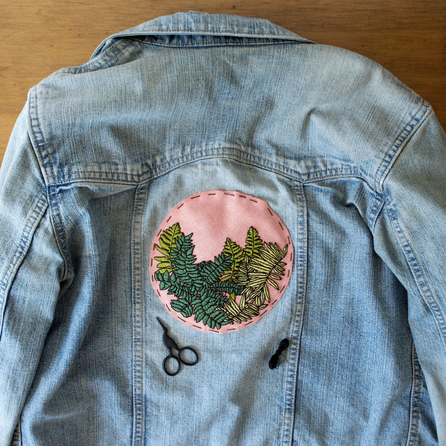 DIY Turn Your Hoop Art Into A Giant Patch Tutorial! — Sarah K. Benning ...