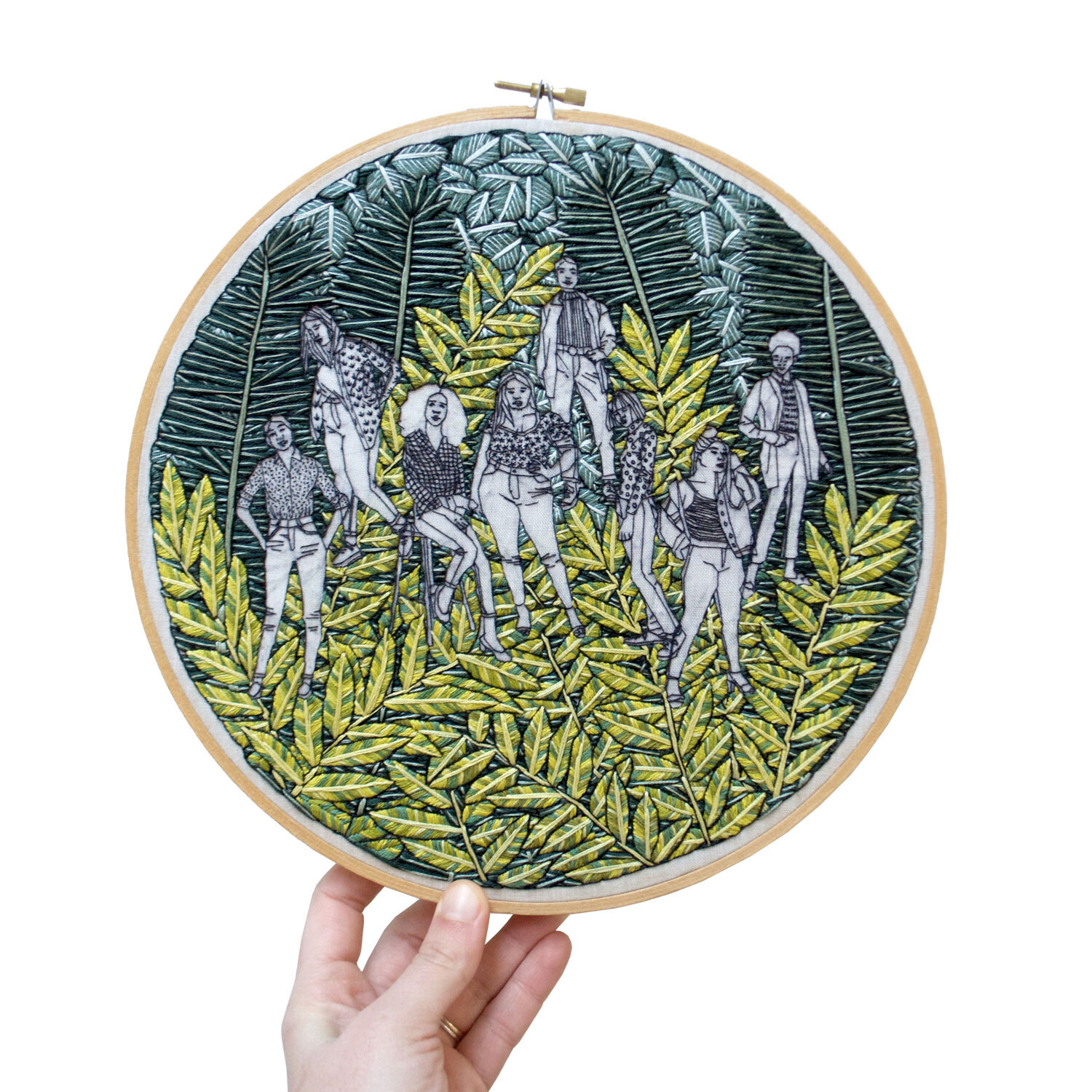 Original Embroideries — Sarah K. Benning Contemporary Embroidery