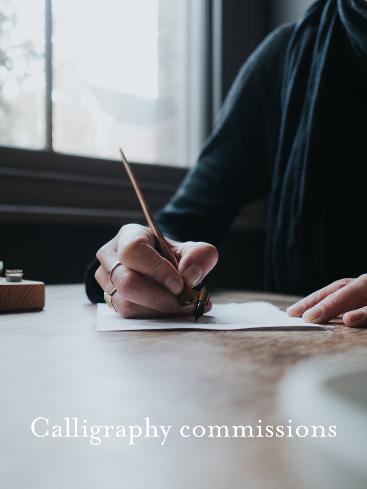 Inky Square - calligraphy & bookbinding