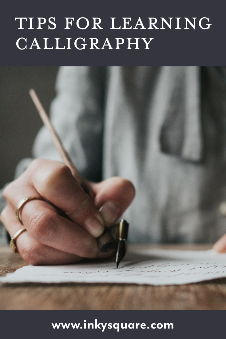 Getting started with calligraphy — Inky Square - calligraphy & bookbinding