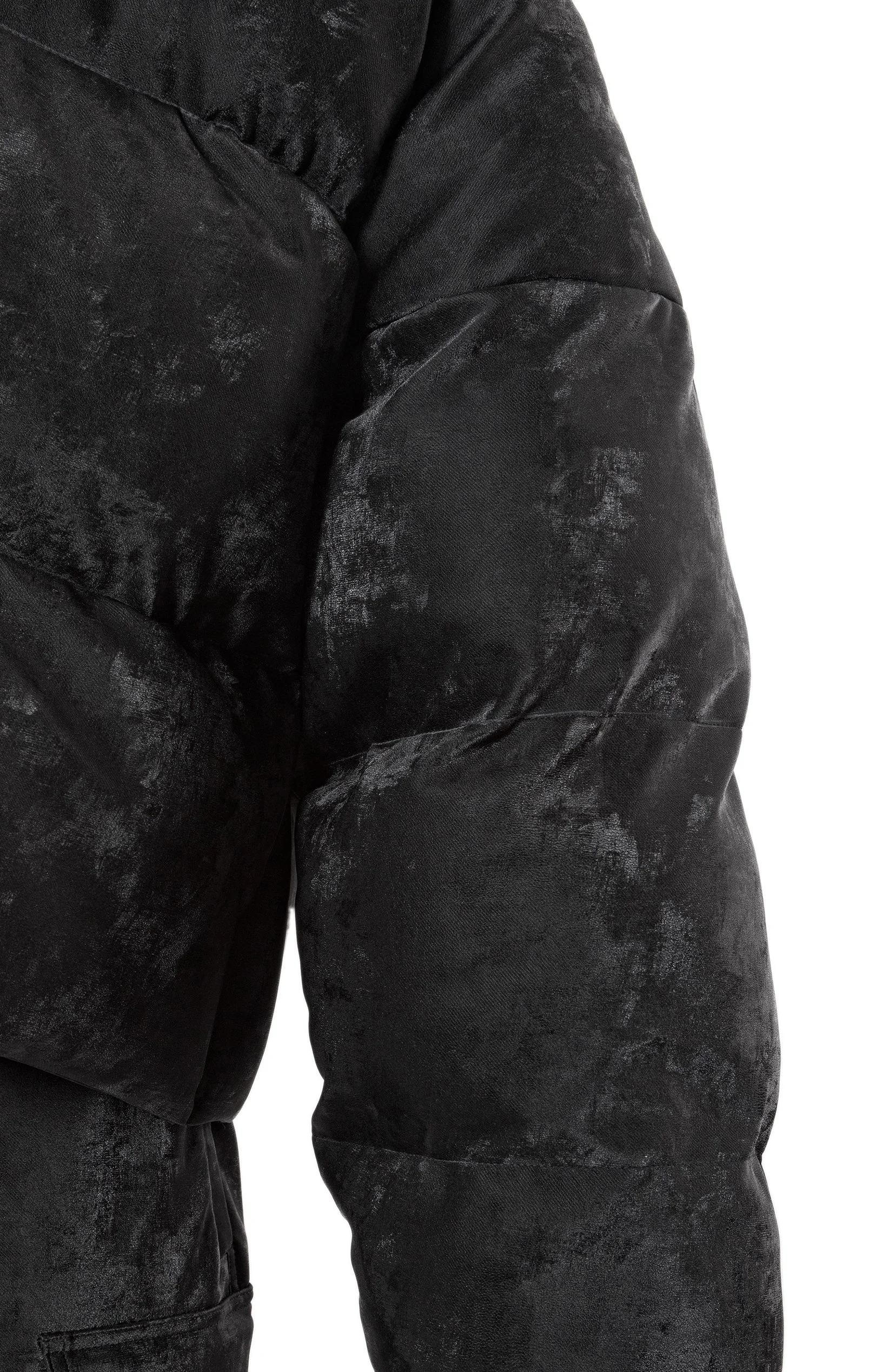 ARNODEFRANCE - DUSTY RUBBER MEGA PUFFER — ARNODEFRANCE