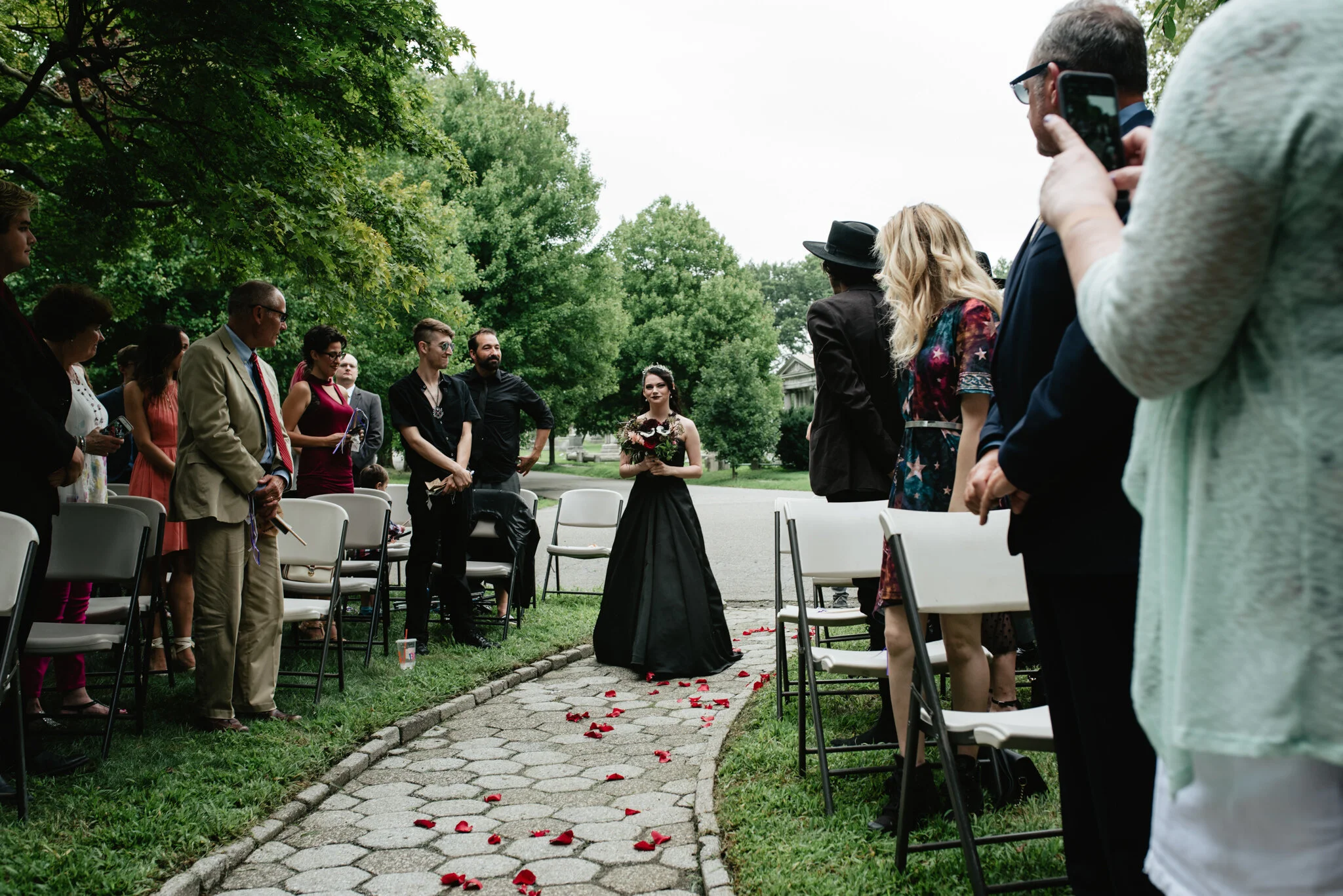 Gothic Wedding at the Green-wood Cemetery in Brooklyn — Novella ...