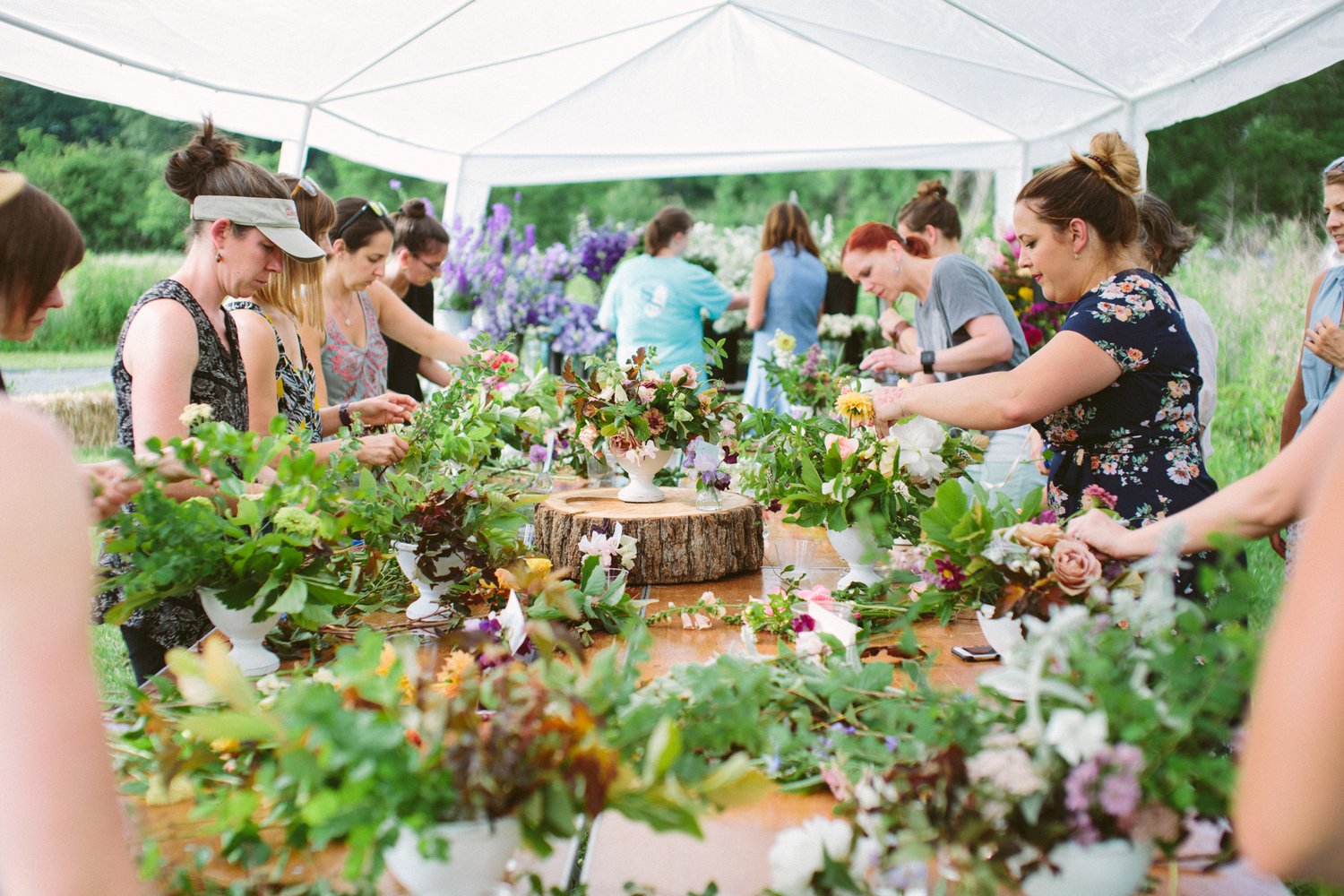 Highlights from "An Evening on the Flower Farm" — Flourish Flower Farm