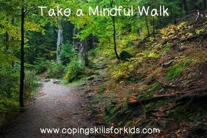 Coping Skill Spotlight: Take a Mindful Walk — Coping Skills for Kids
