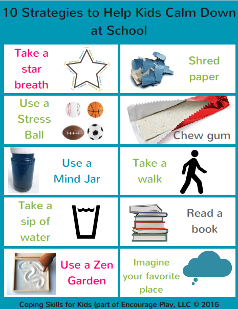 Thank you professionals — Coping Skills for Kids