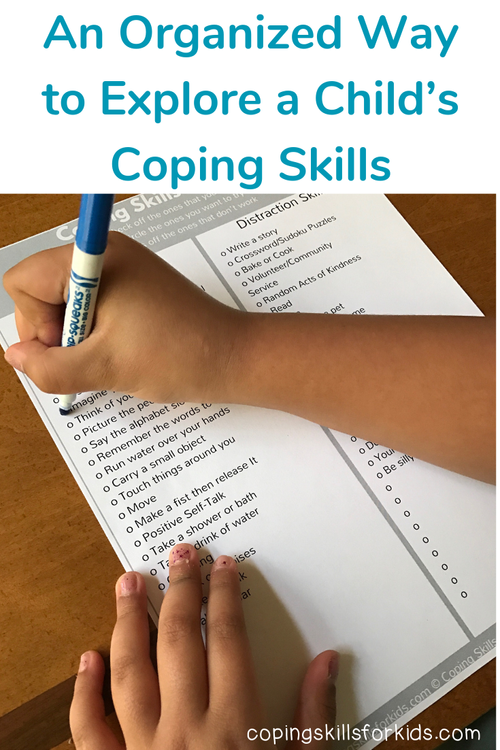 An Organized Way to Explore a Child’s Coping Skills — Coping Skills for ...