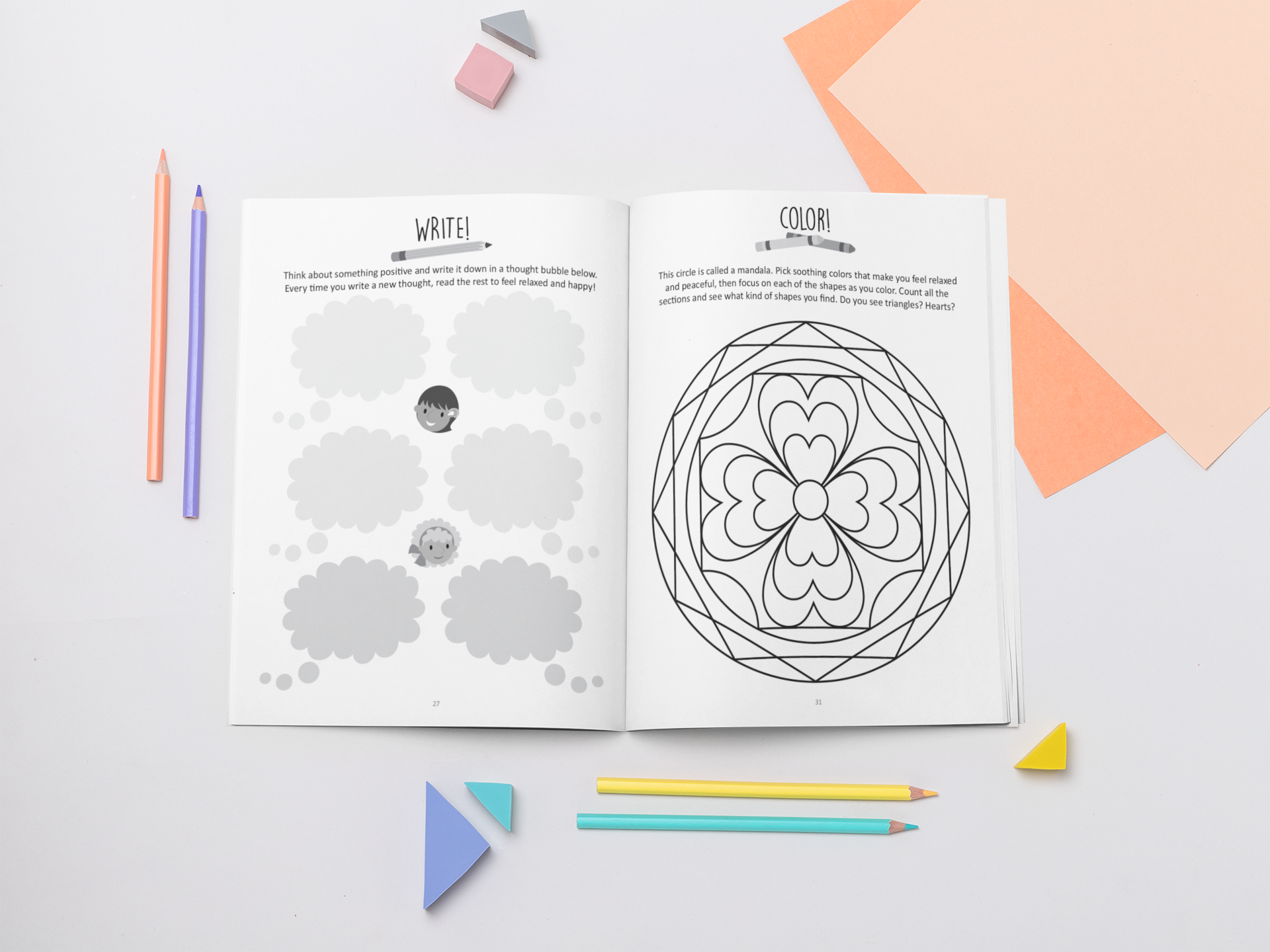 Activity Books — Coping Skills for Kids