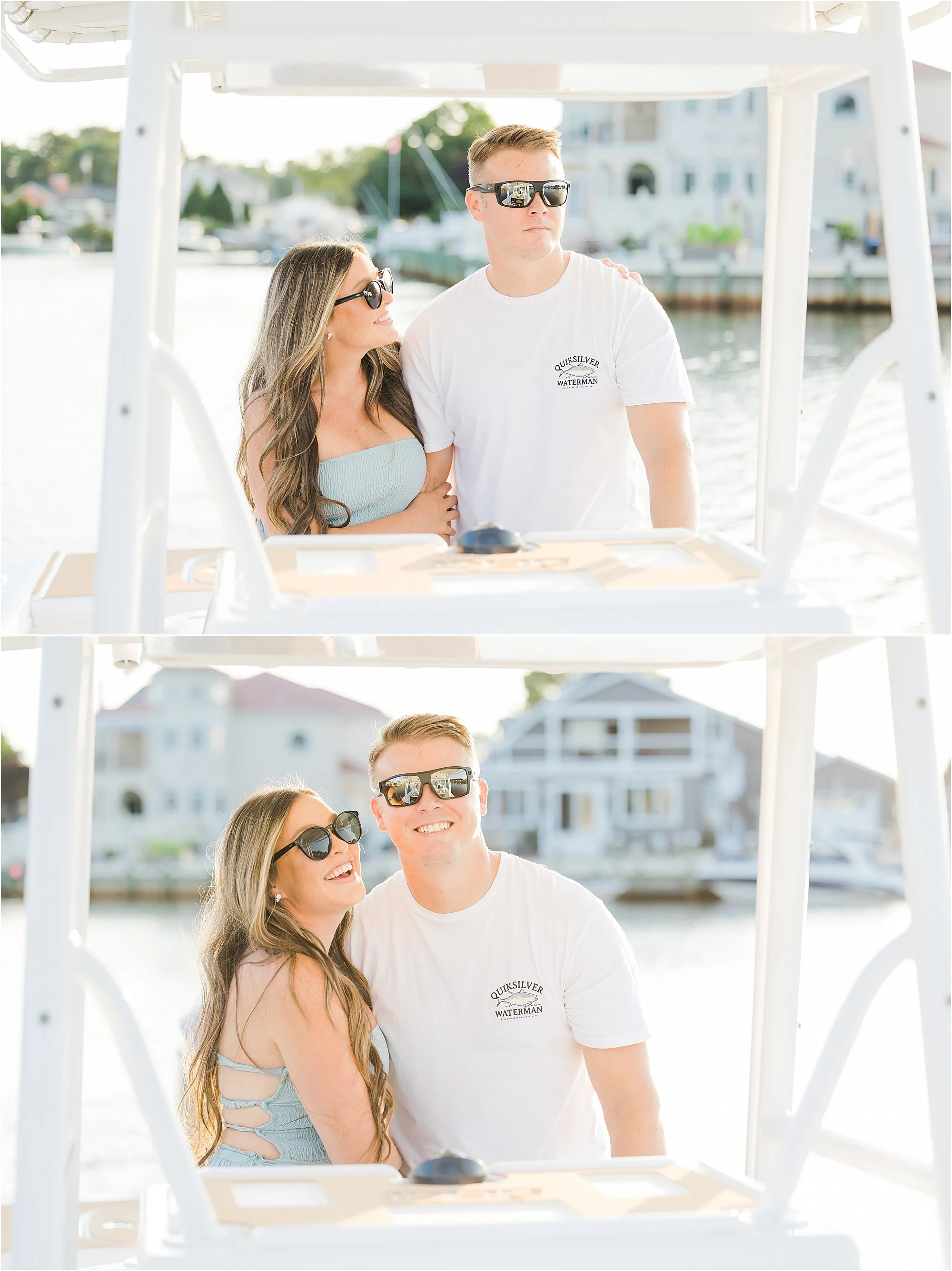 Forked River Boat Engagement Photos | Jersey Shore Wedding & Family ...