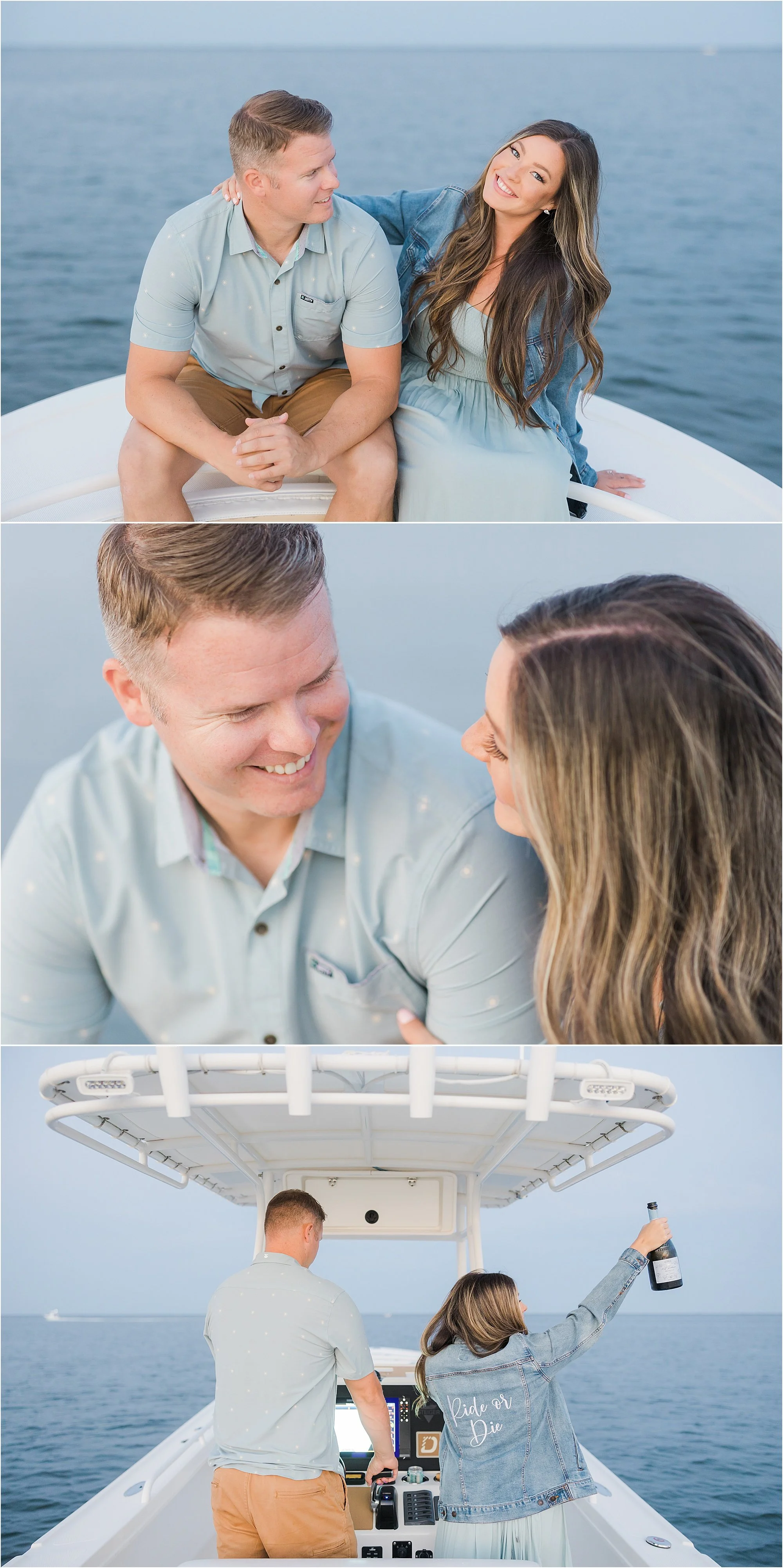 Forked River Boat Engagement Photos | Jersey Shore Wedding & Family ...