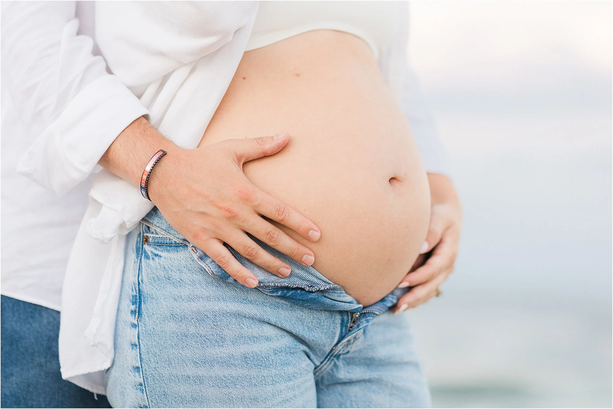 Playful + Romantic Pregnancy Photos in Spring Lake | Jersey Shore ...