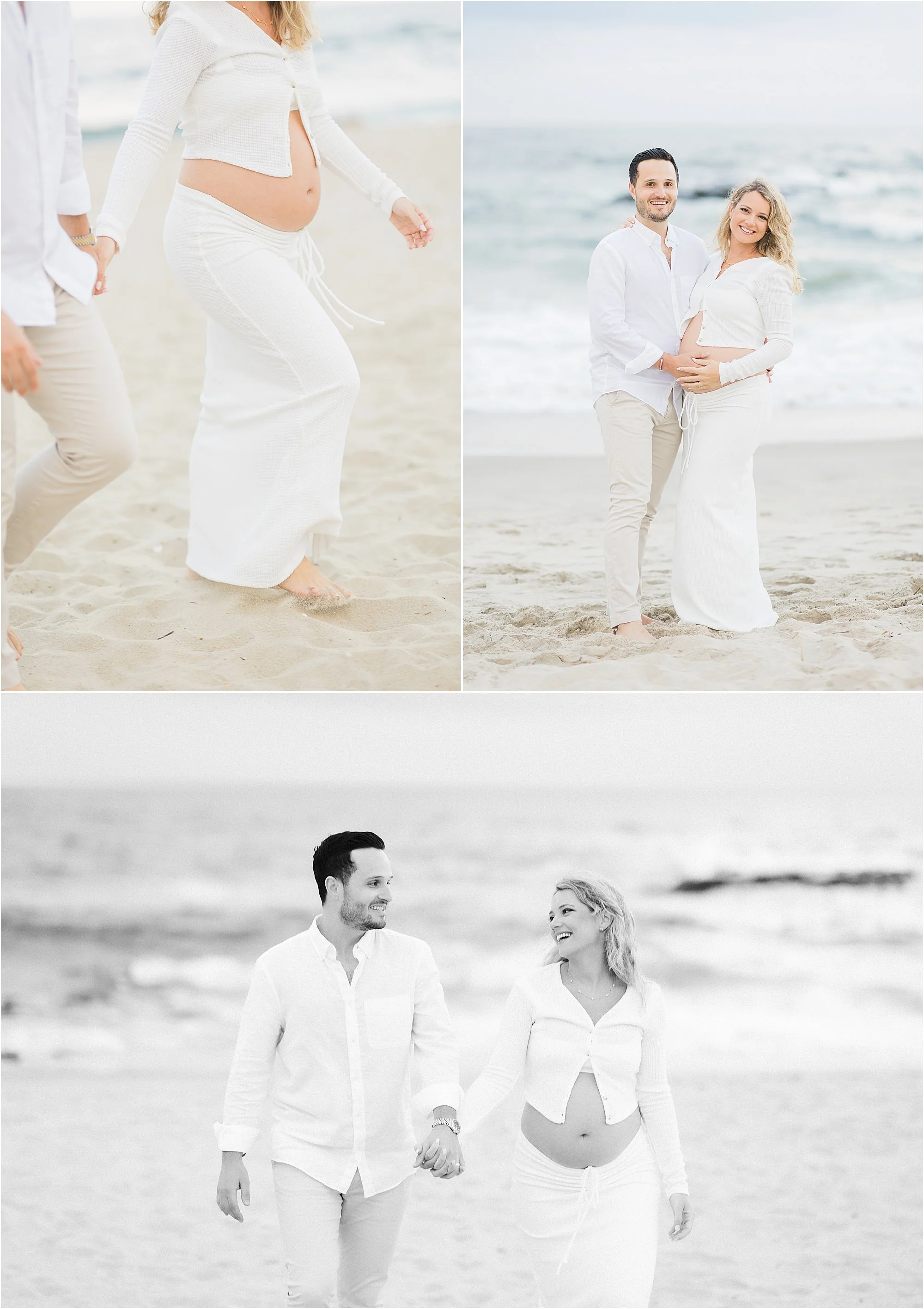 Playful + Romantic Pregnancy Photos in Spring Lake | Jersey Shore ...