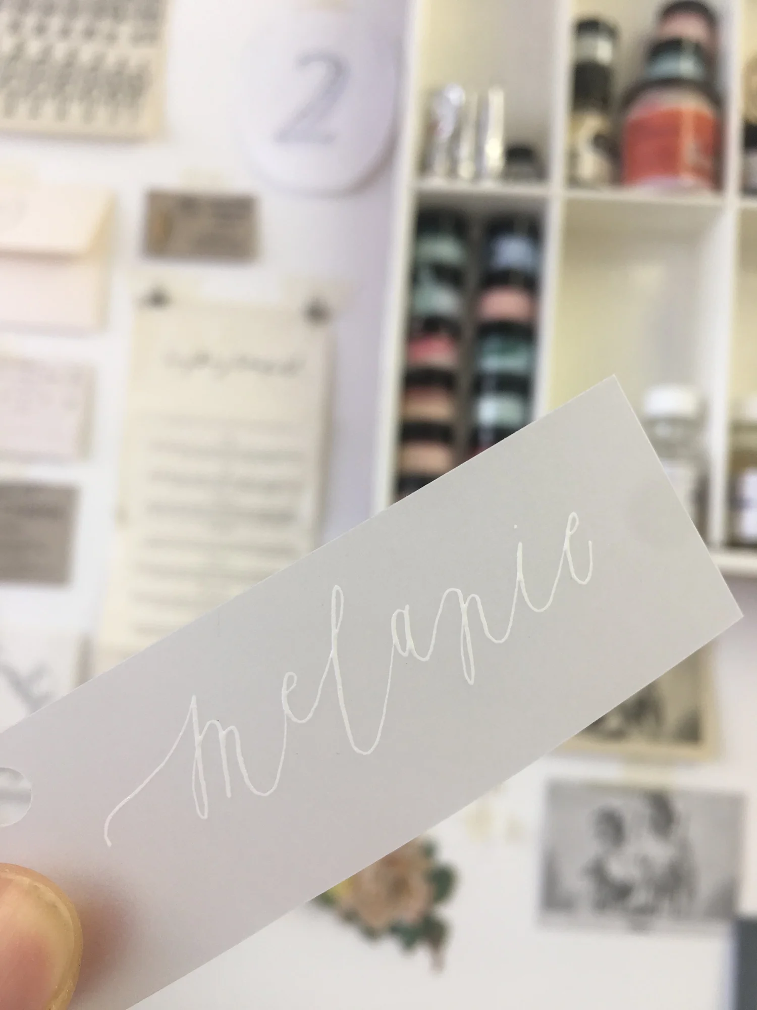 Alice Gabb — Lettering