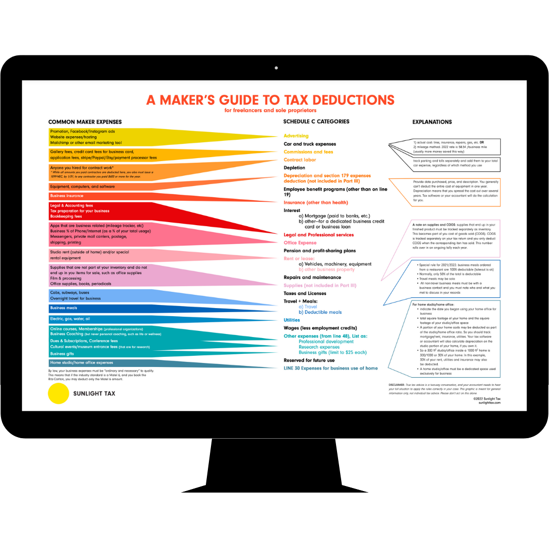 Tax Deductions Guide Sunlight Tax