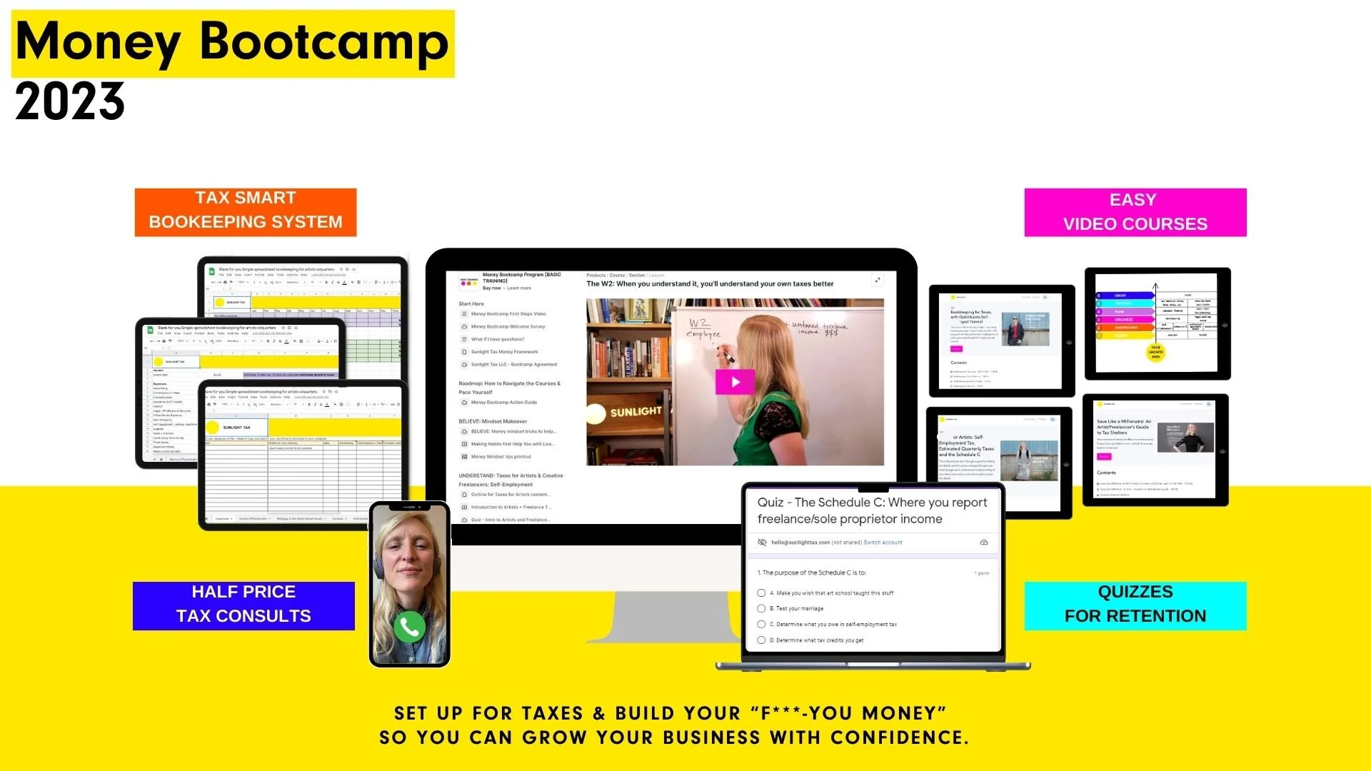 Money Bootcamp for Creative Business Entrepreneurs — Sunlight Tax