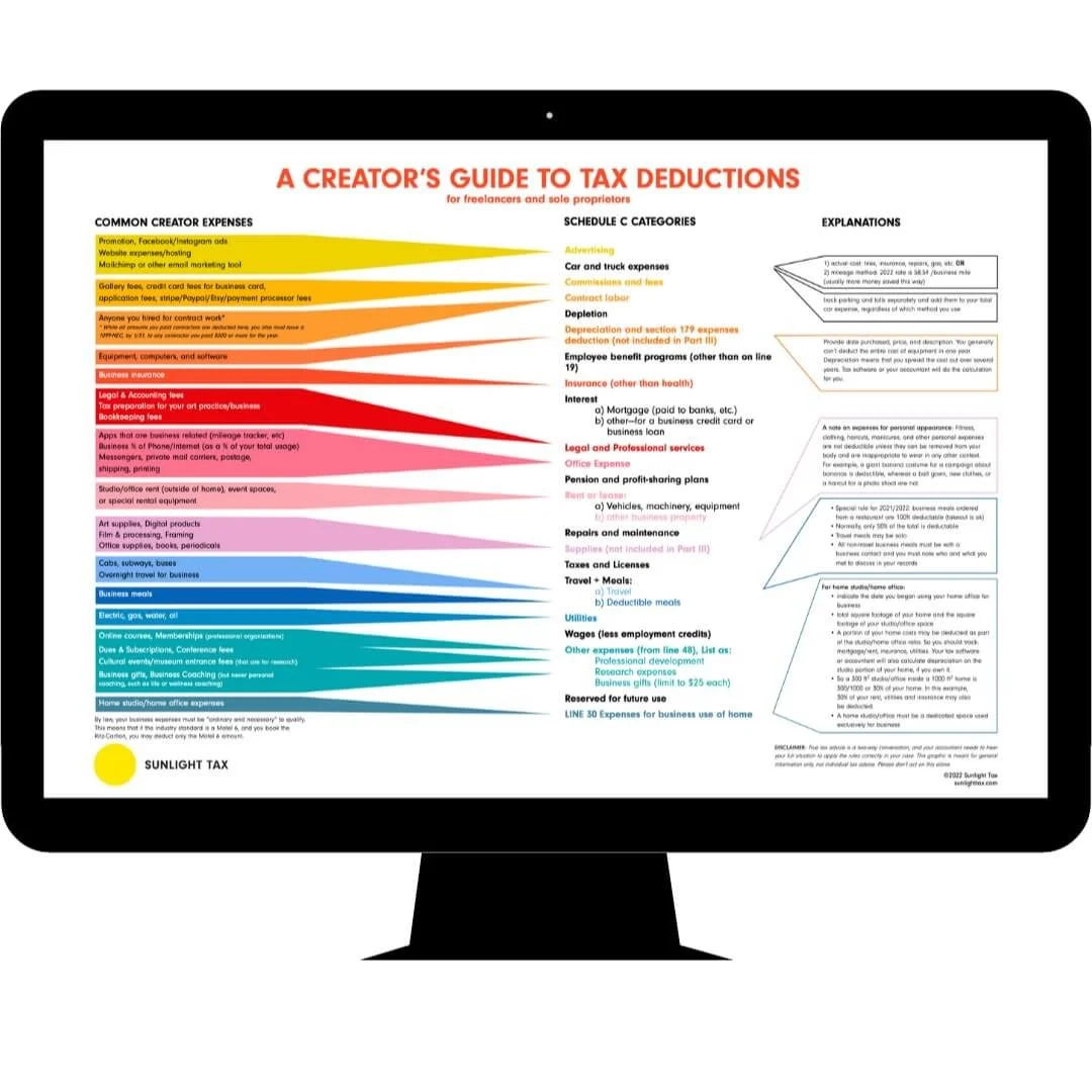 Sunlight Tax - Jargon-Free Guide to Artist and Creative Freelancers ...