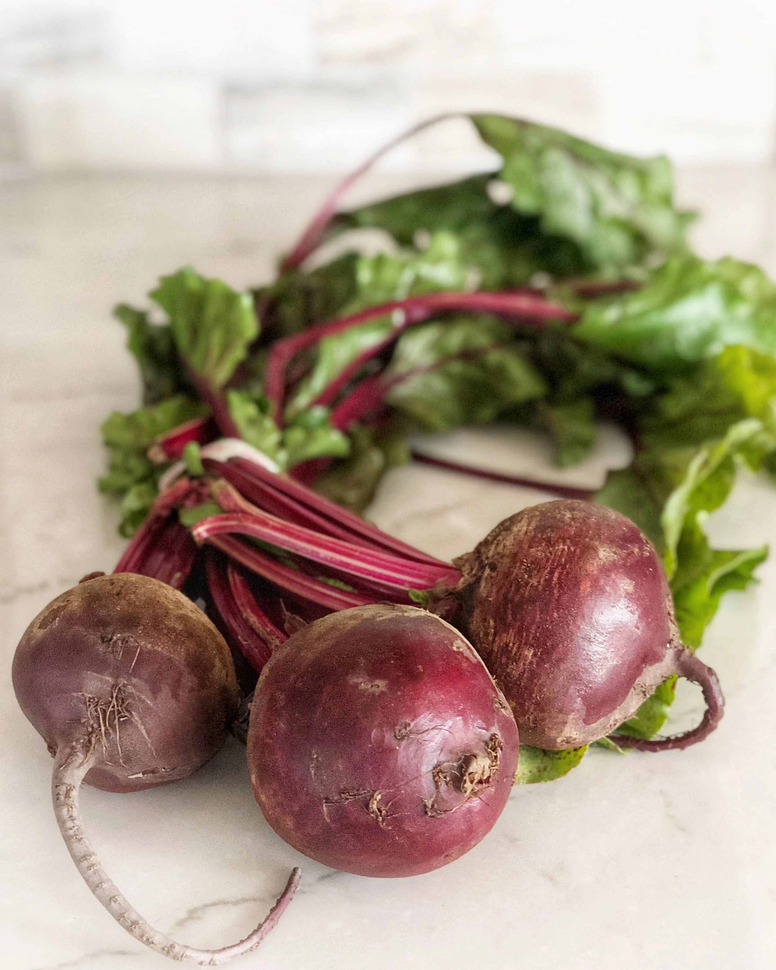 Raw Beetroot Salad with Orange Balsamic Dressing & Mint Leaves — MAKING ...