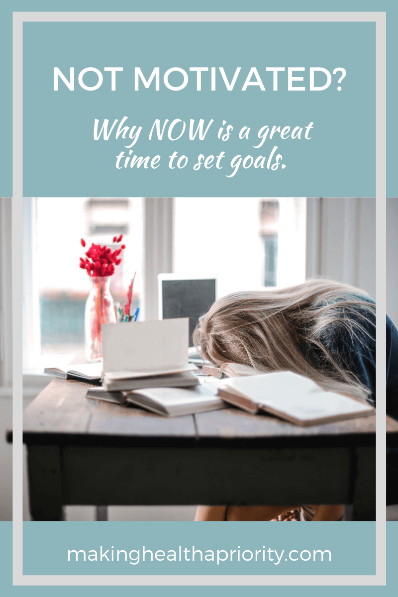 Not feeling motivated? Why NOW is the time to set goals. — MAKING ...