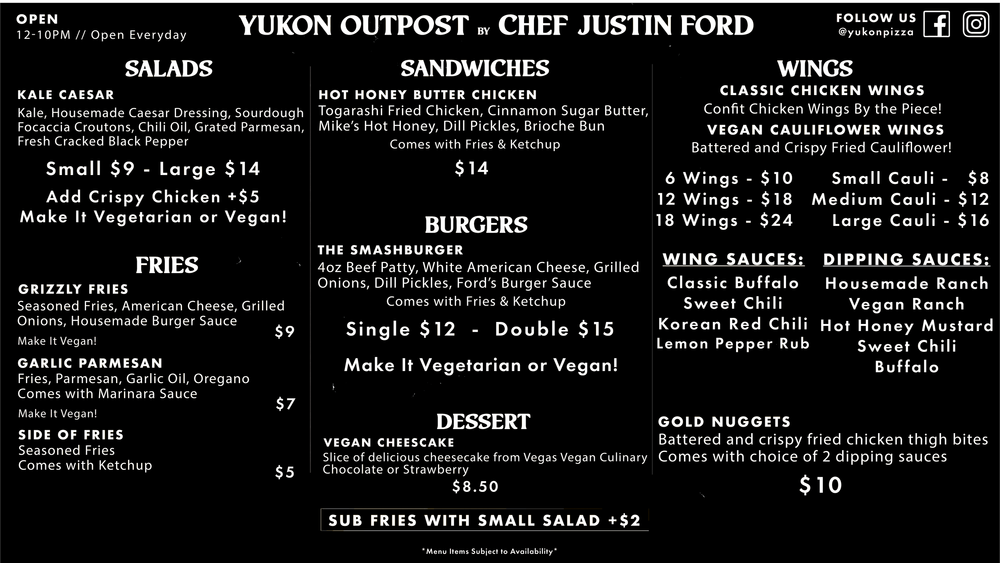 Yukon Pizza