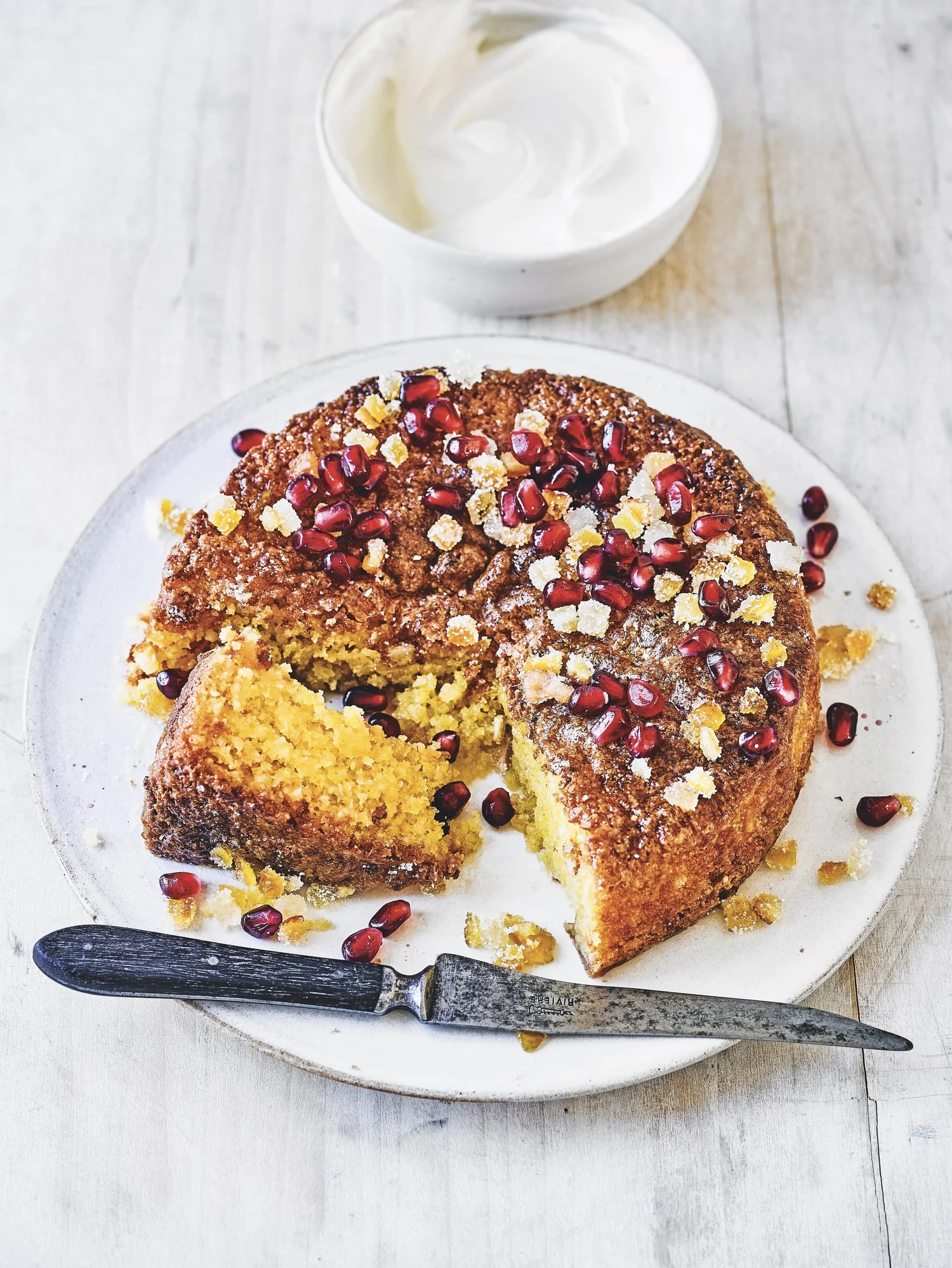 Mixed peel polenta cake — MARTHA COLLISON