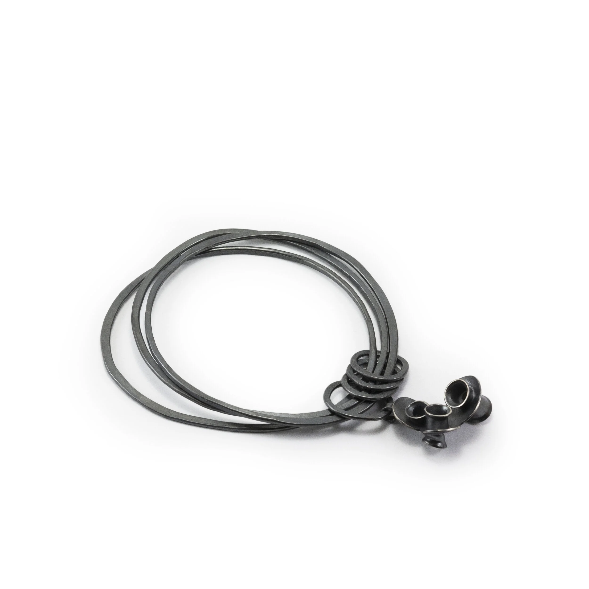 Jingle Jangle Succulent Bangle — Melle Finelli Jewelry