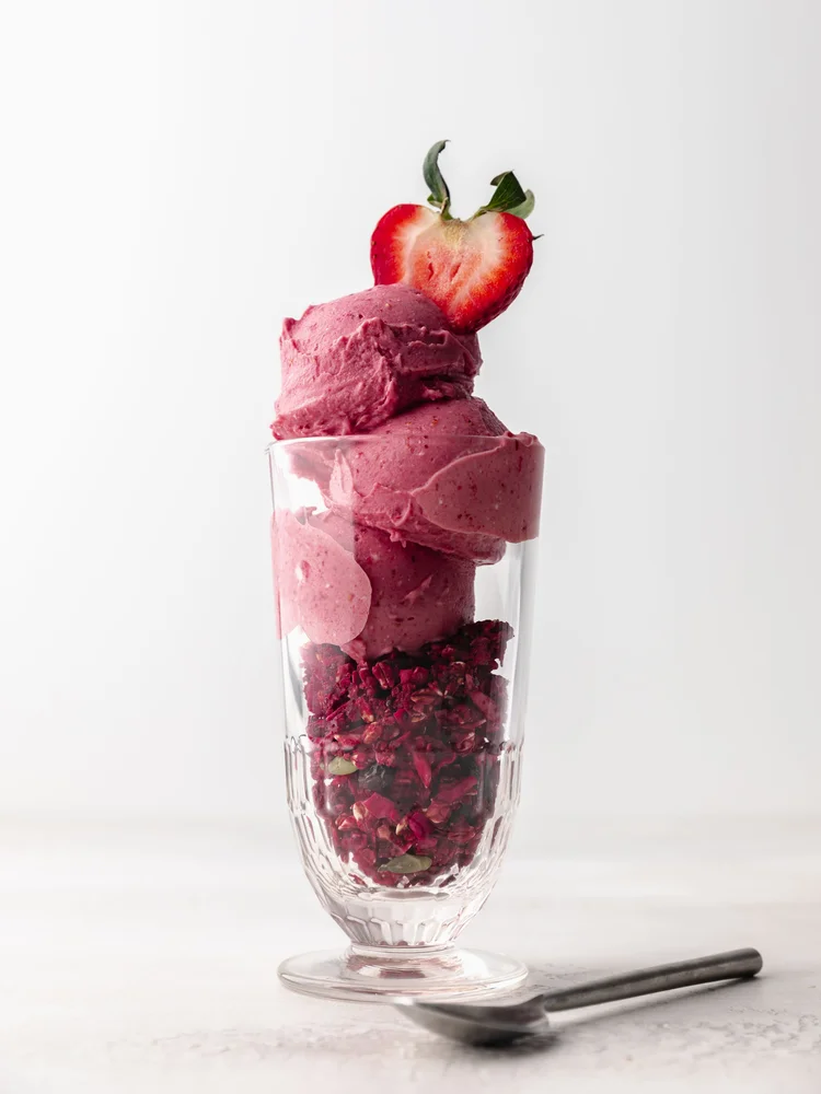 Cherry Berry Nice Cream Recipe — Victory Dance Foods