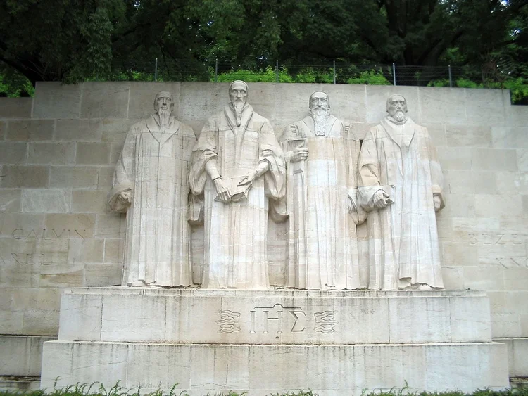 The Reformers on the Statue — The Huguenot Fellowship