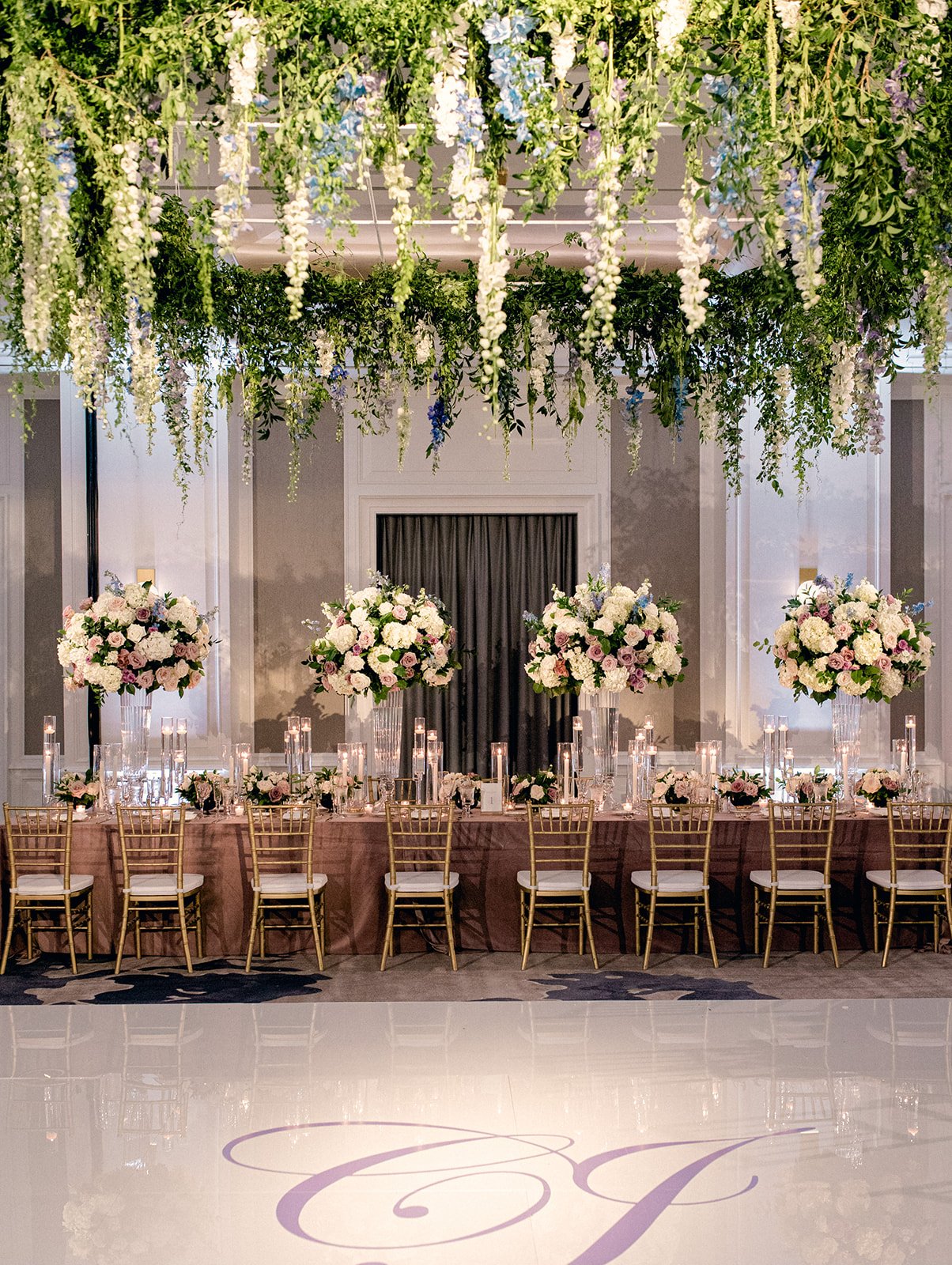 Elegant Hotel Crescent Court Wedding