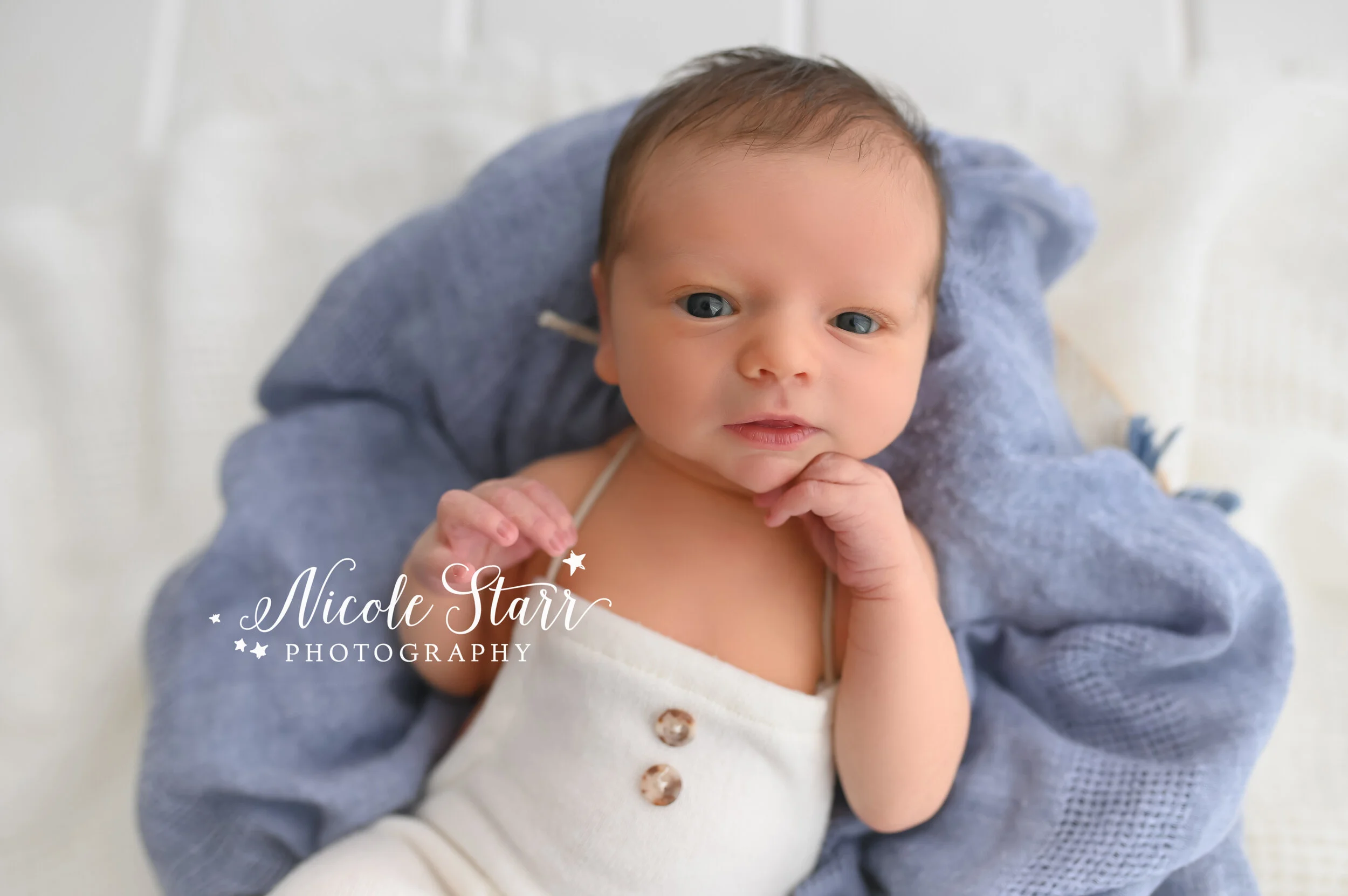 Classic Studio Newborn Portraits for Baby Boy — Saratoga Springs Baby ...