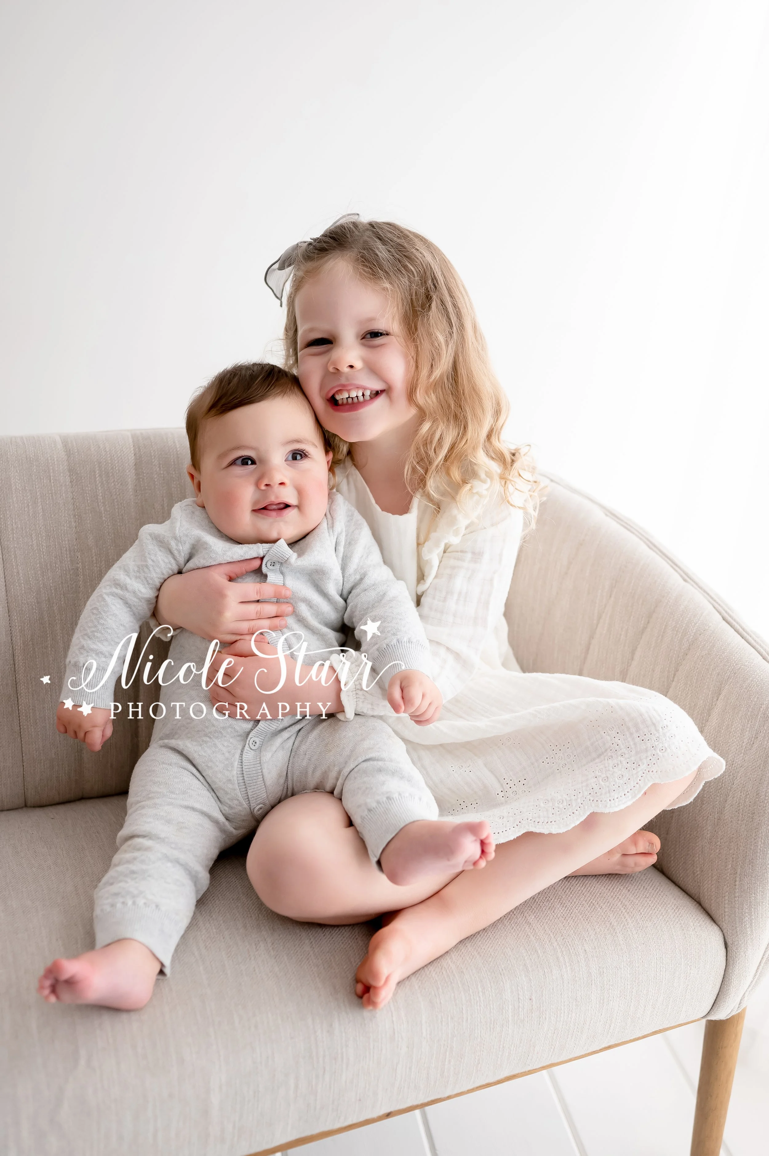 Six Month Milestone Portraits for Baby Boy in Studio — Saratoga Springs Baby Photographer ...