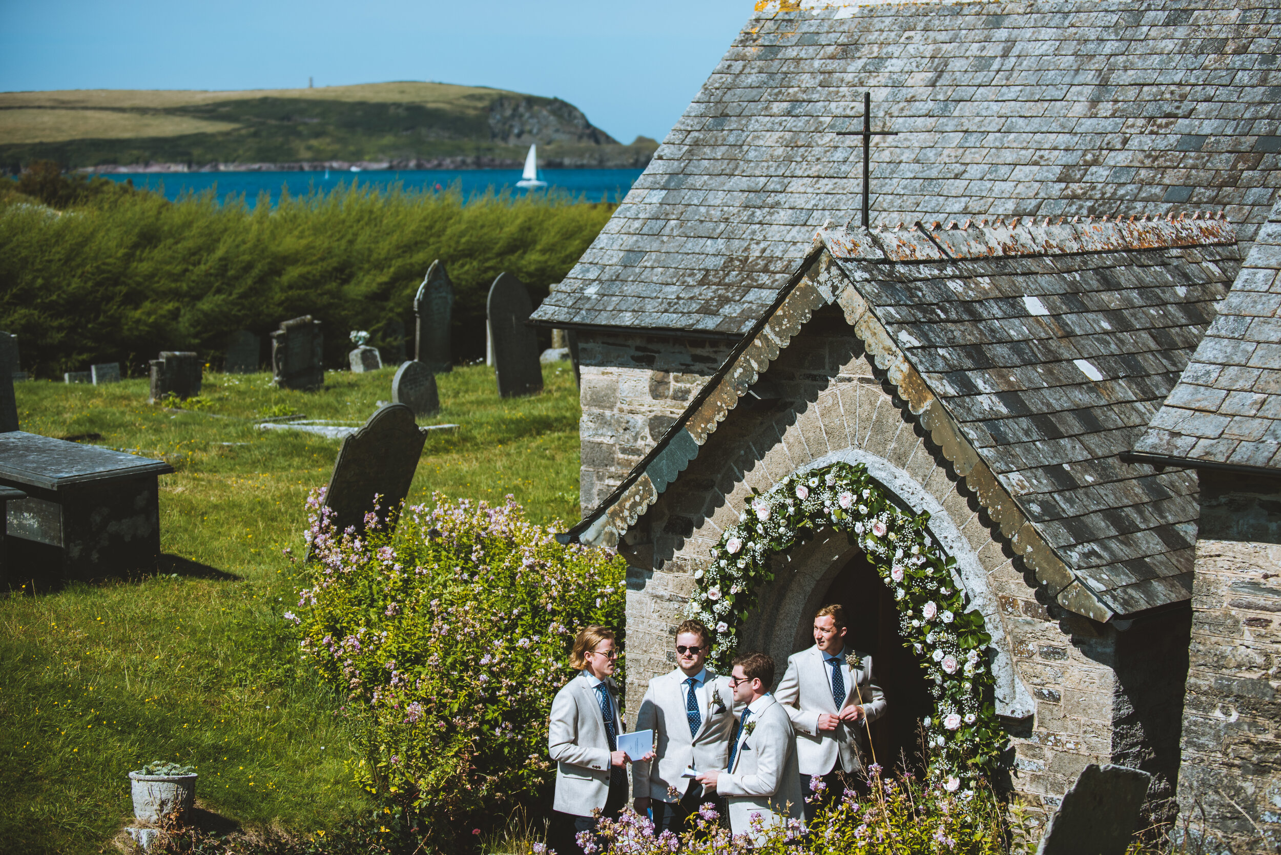St Enodoc & Trebetherick Wedding Photographer - Mark Shaw Photography ...
