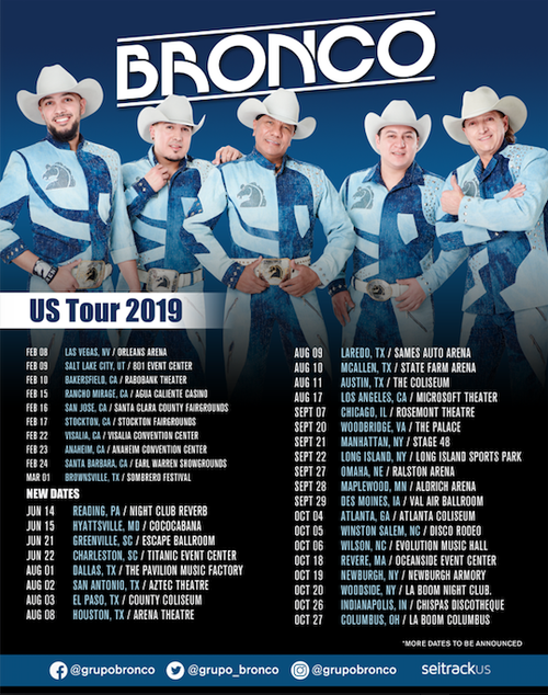 LISTEN: Regional Mexican Band Bronco's New Album Por Más + U.S. Tour ...