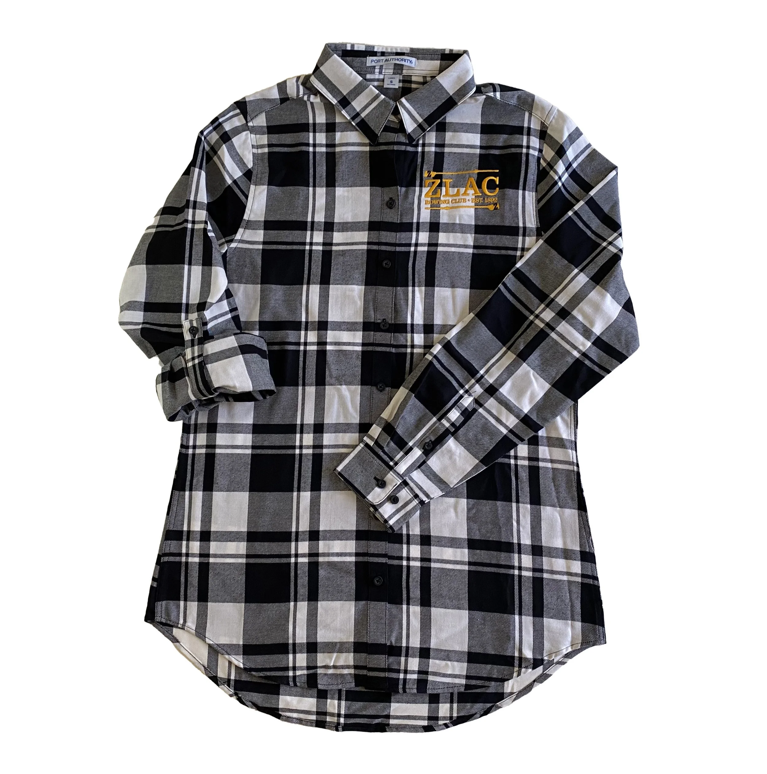 Black Logo Visor — ZLAC Rowing Club