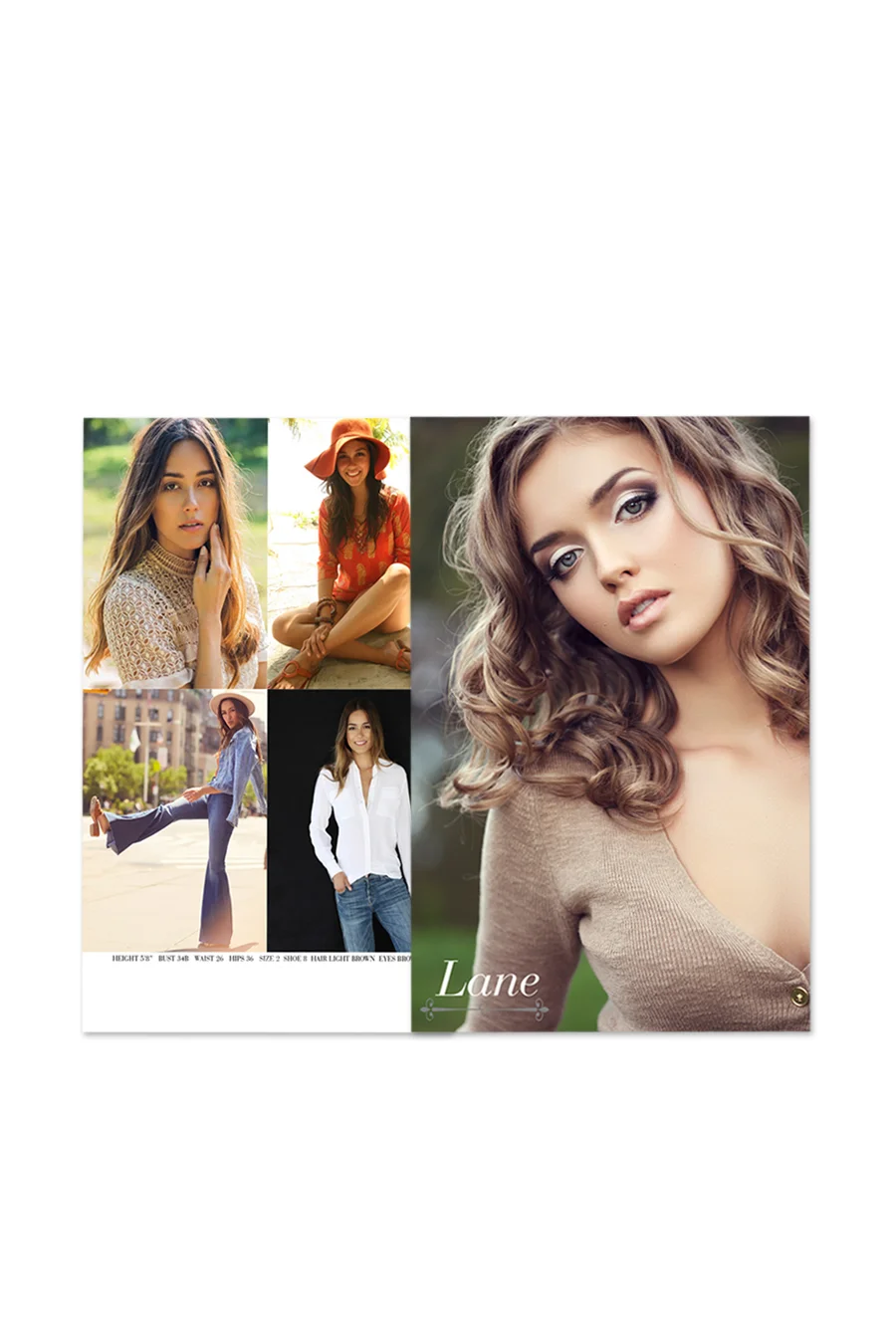 Model Composite Card OTL Graphics And Design Inc 