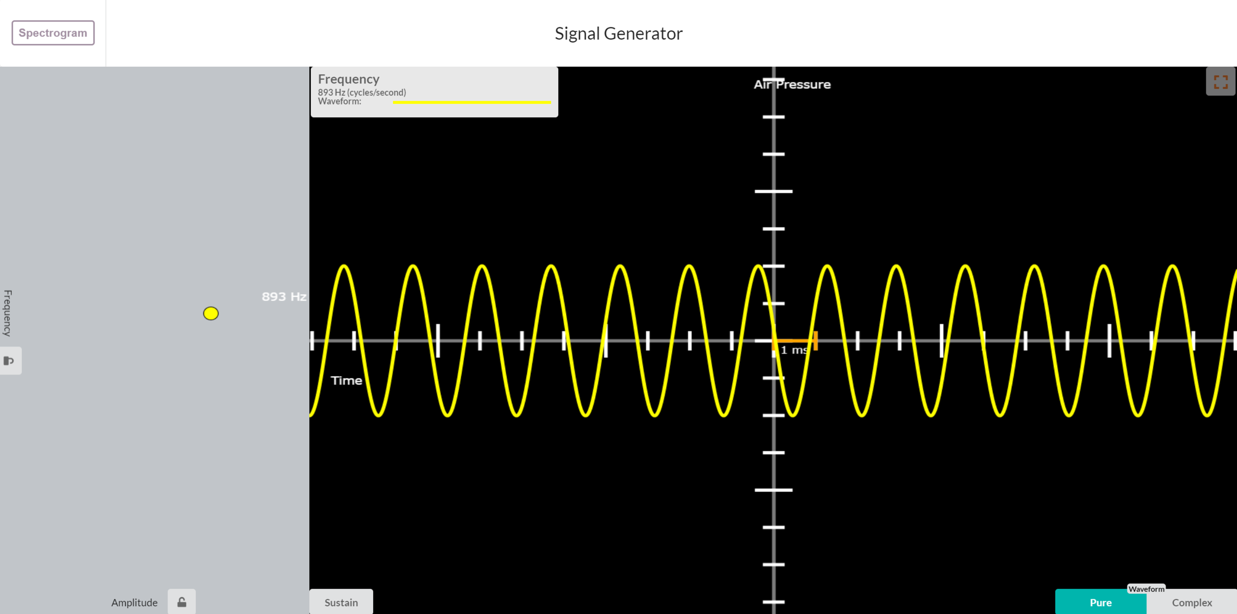 Signal Generator — Listening to Waves