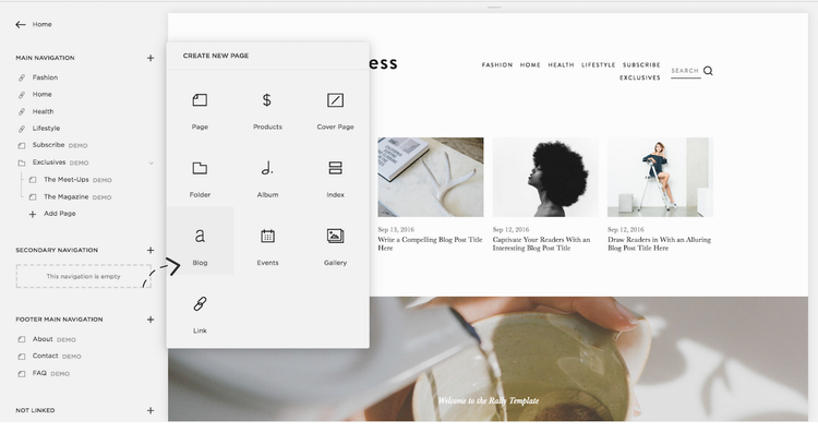 How to Blog with Squarespace — Louise Henry — Tech Expert & Online ...