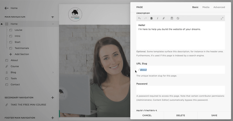 How Links Work in Squarespace — Louise Henry — Tech Expert & Online ...
