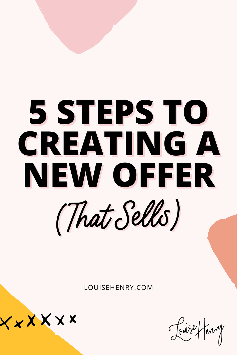 5 Steps to Creating a New Offer for Entrepreneurs (that sells 💰 ...