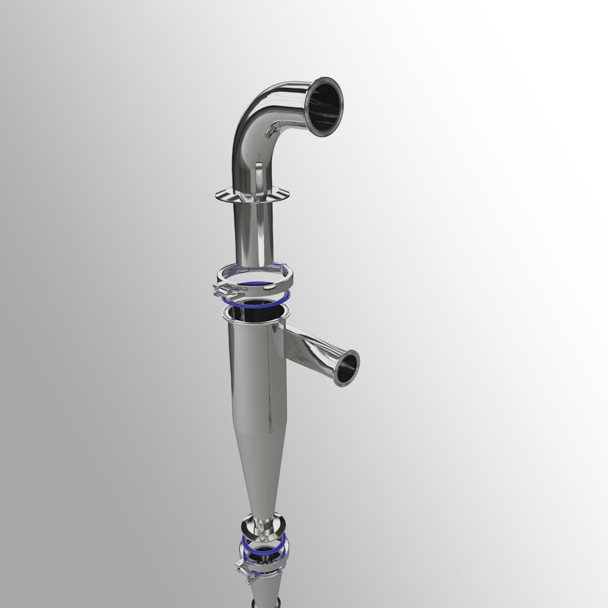 Pharmaceutical stainless steel cyclone for particle seperation — ALP ...